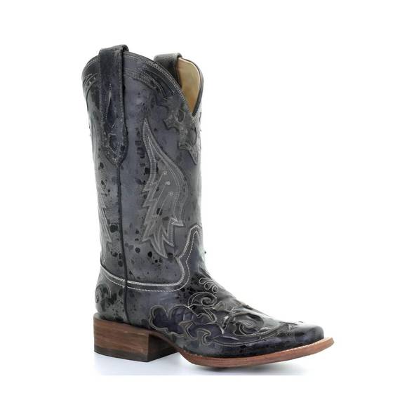 Corral | Shoes | New Corral Mens Python Overlay Cowboy Boot Extra Wide ...